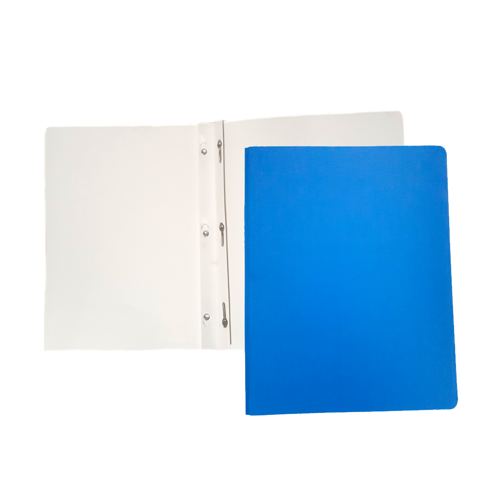 3 Prong Report Cover-Blue