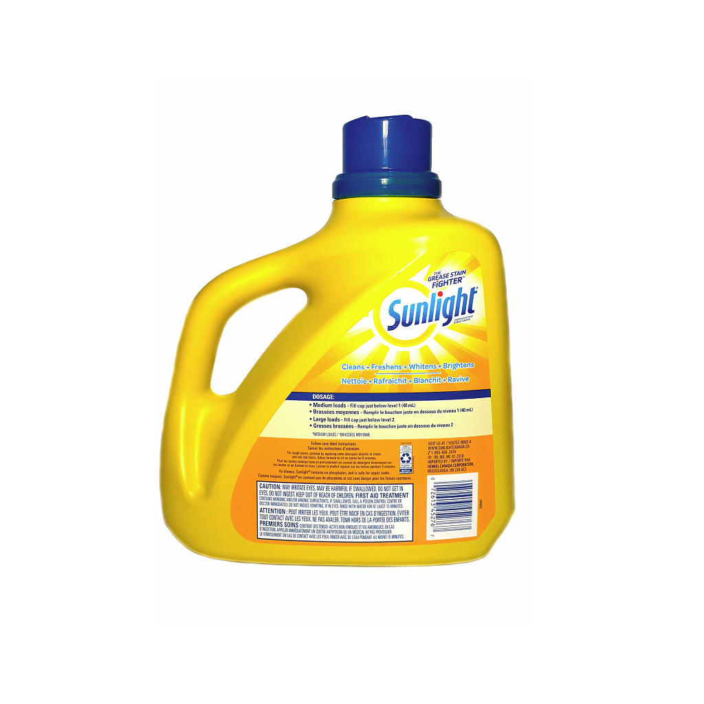 Sunlight Liquid Laundry Detergent, Original Fresh 110 Loads